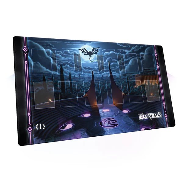 Elestrals - Moonrise Temple of the Moon Playmat | Awesome Deals Deluxe